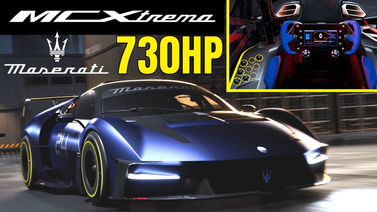 Maserati MCXtrema Revealed With 730 Horsepower - YouTube