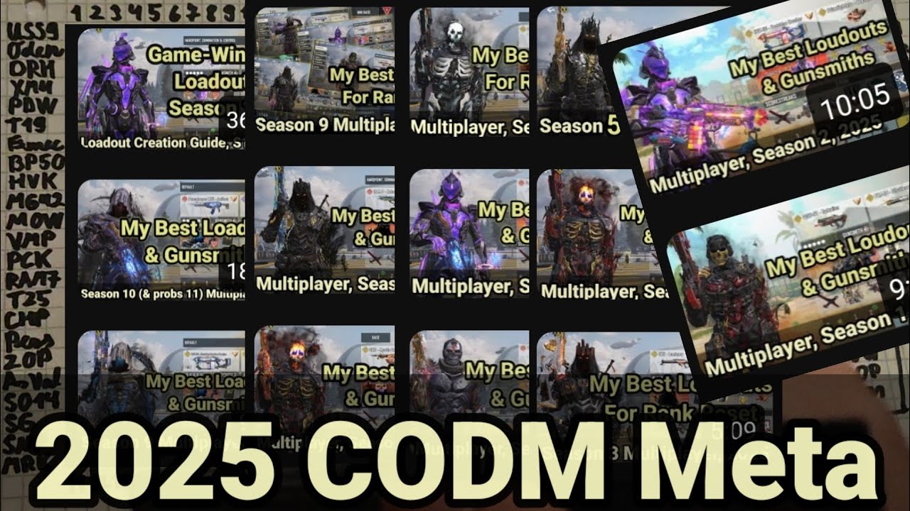2025 Cod Mobile Meta Recap For Ranked Multiplayer - YouTube