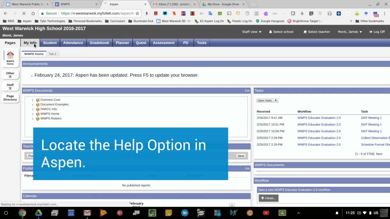 Submit a Helpdesk Ticket Using Aspen 2017 - YouTube