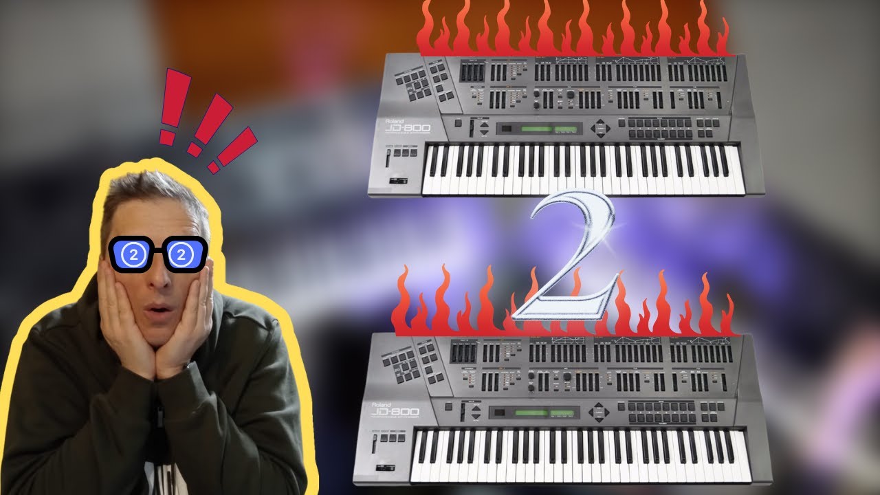 Suono Due ROLAND JD-800 Insieme PAZZESCO! - YouTube