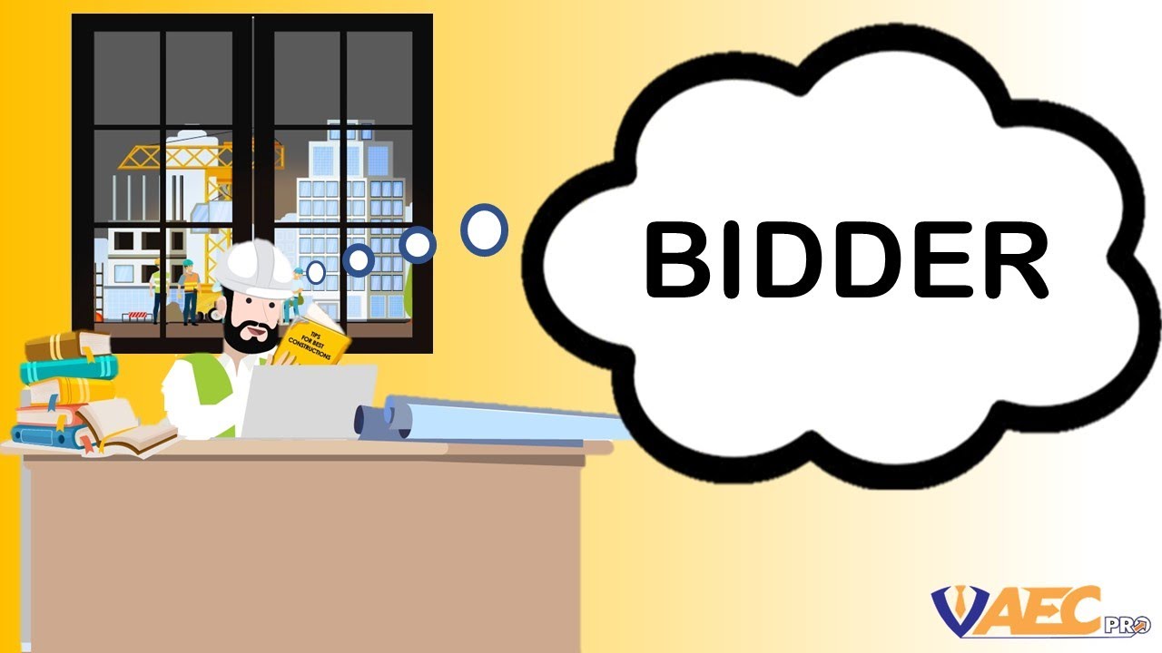 What is Bidder in Construction? | Word no 2 from AEC Handbook | - YouTube