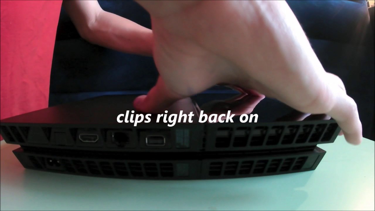 HOW TO TEAR OPEN INTO A PS4 WITHOUT BREAKING IT - YouTube