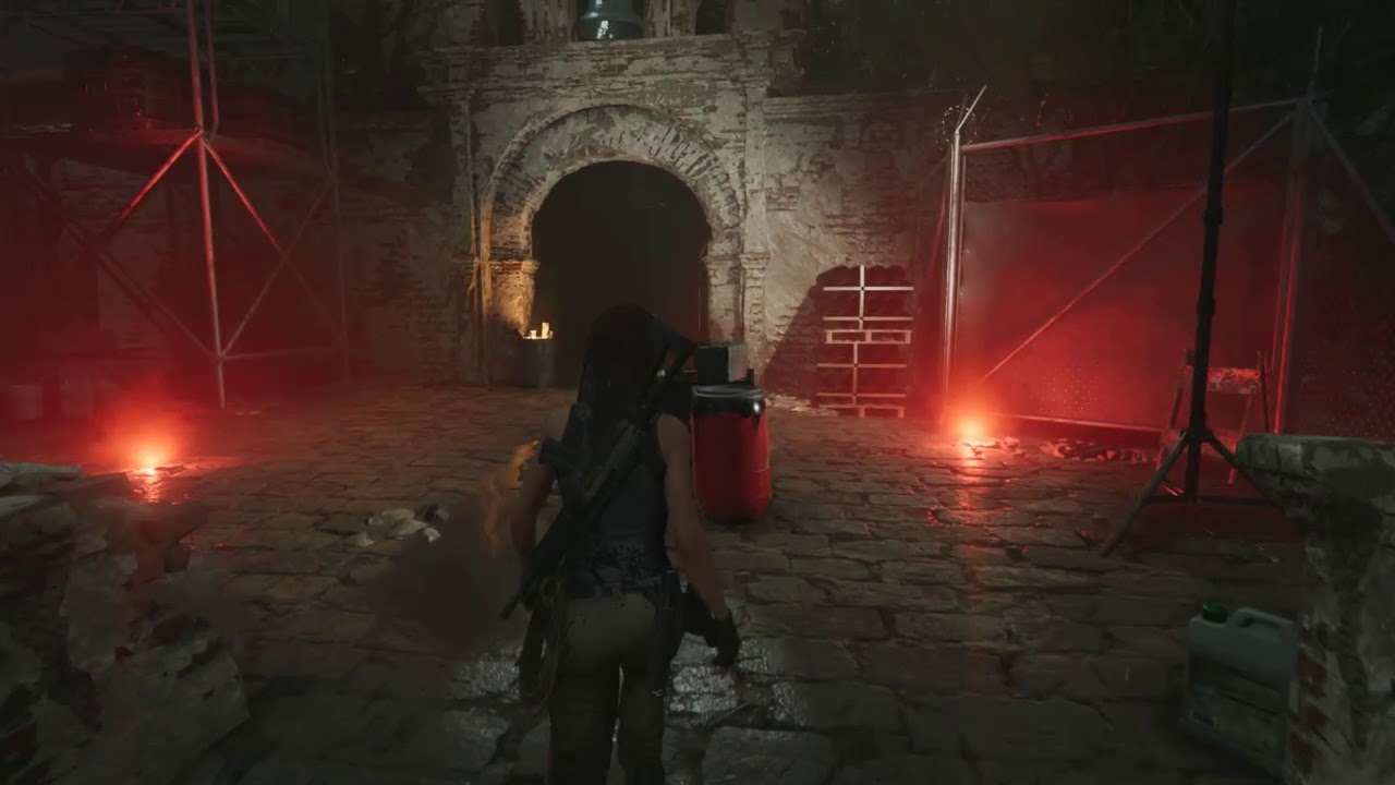Shadow of the Tomb Raider Get Through Dig Site Hunters Moon - YouTube