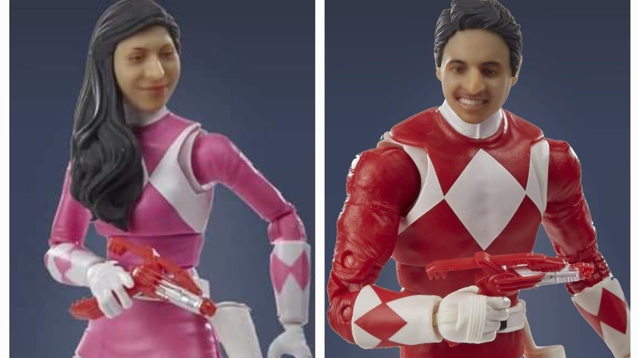 Put Your Face on a Power Ranger Figure? Selfie Series Line Is Coming # ...