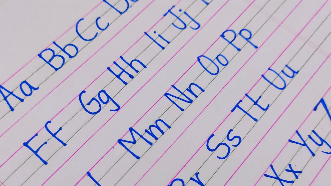 Practice Alphabets For Kids Alphabets In Four Line Notebook ABC Practice Alphabets For Kids Alphabets In Four Line Notebook ABC