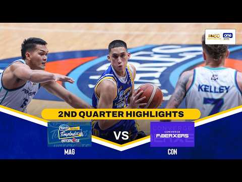 MAGNOLIA vs CONVERGE | 2ND QUARTER HIGHLIGHTS | PBA SEASON 50 COMMISSIONER’S CUP