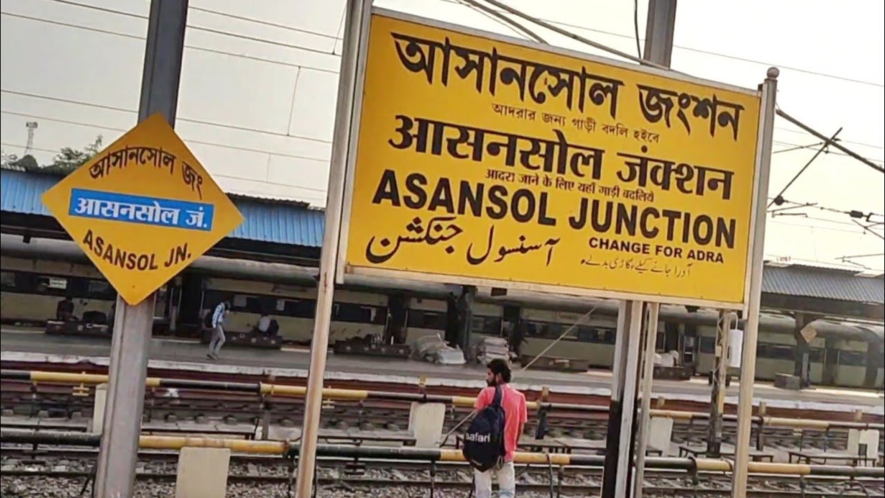 Asansol Junction Railway Station, West Bengal - YouTube