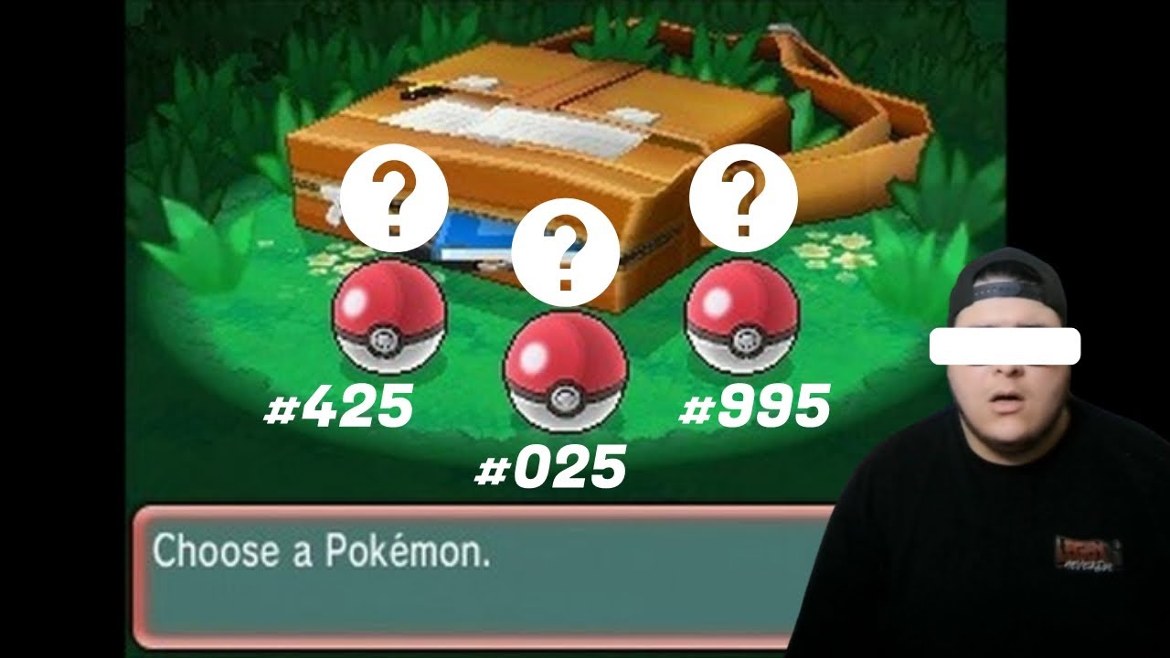 CHOOSE YOUR STARTER BY ONLY KNOWING THEIR POKEDEX NUMBER - YouTube