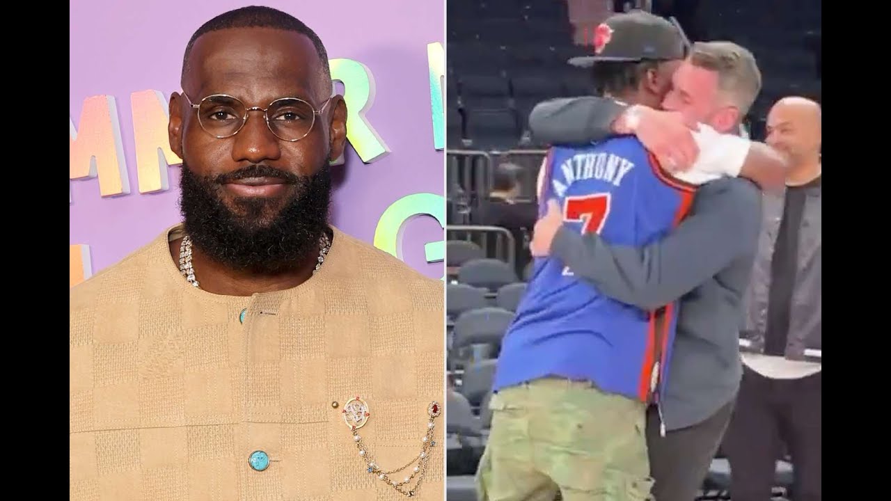 LEBRON'S HEARTFELT REUNION: J.R. Smith & Kevin Love's Emotional Meetup ...