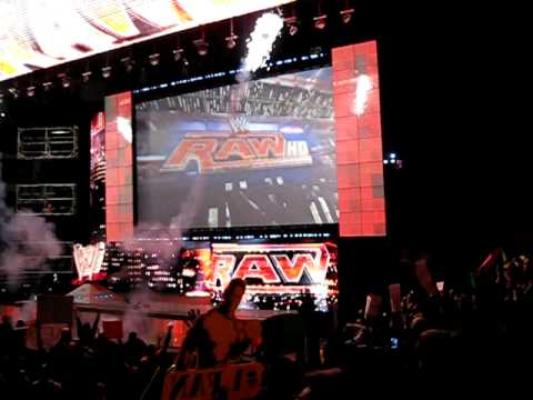 WWE Raw Intro and Cena Intro - YouTube