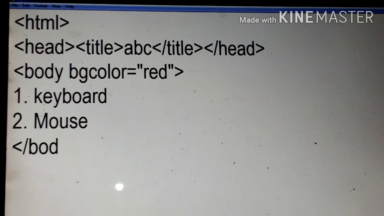 Html Part 2 Youtube