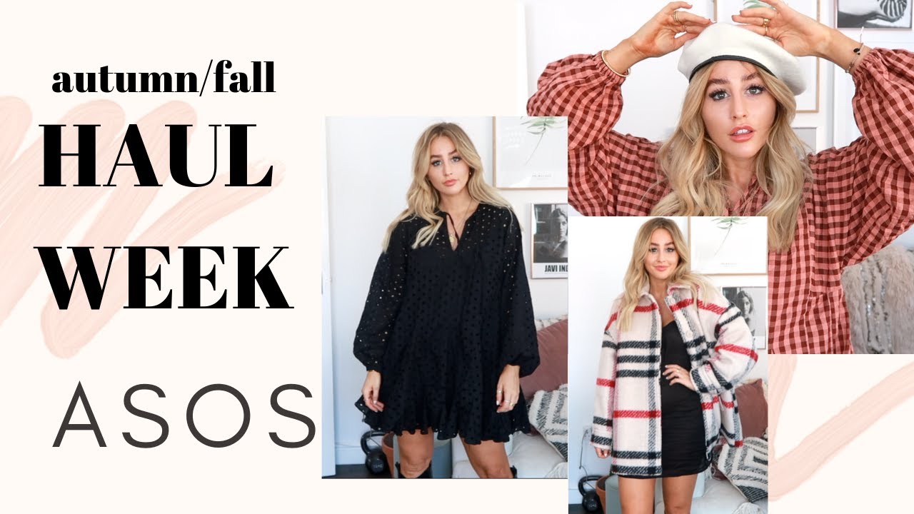 ASOS HAUL & TRY ON - autumn/fall haul week - YouTube