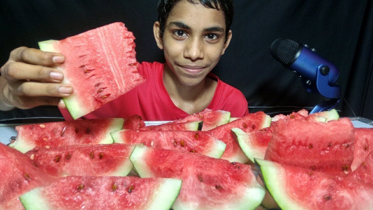Watermelon Eating Challenge | 5 kg Watermelon eating challenge ...