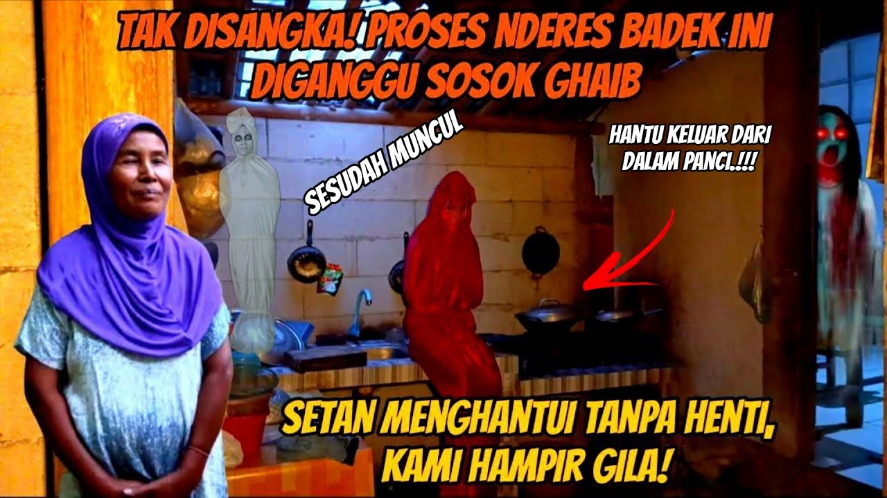 Tak Disangka! Proses Nderes Badek Ini Diganggu Sosok Ghaib"# ...