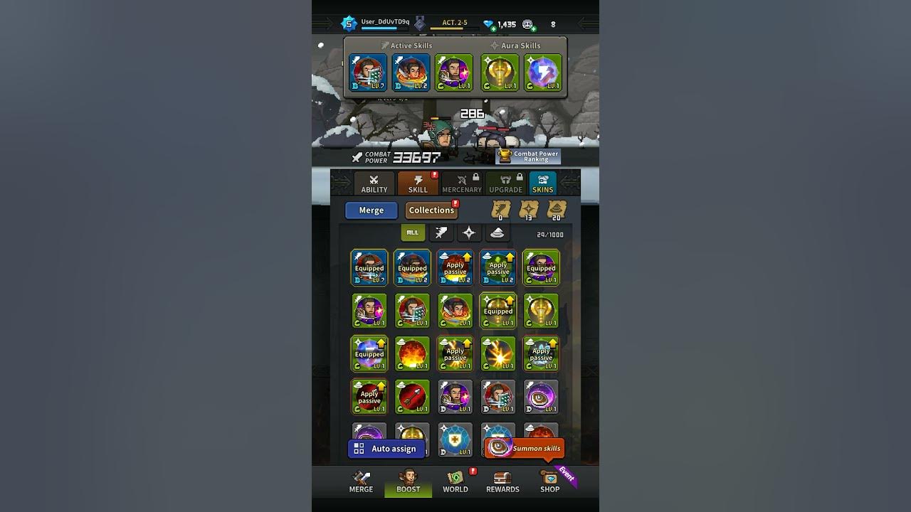 Dungeon and Merge : Idle RPG - Gameplay Part 35 - YouTube