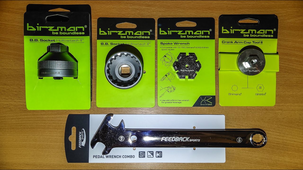 Unpacking - Birzman Hollowtech II - Spoke Wrench - Crank Arm ...