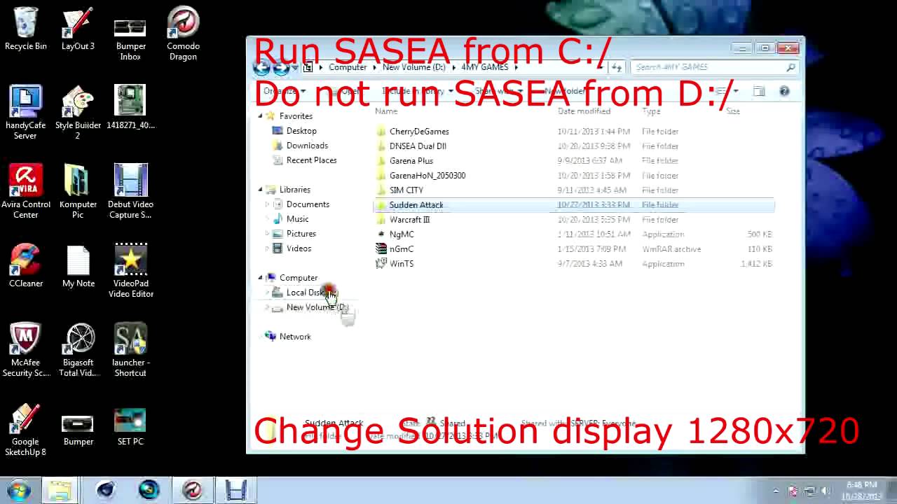 sudden attack screen lag fix - YouTube