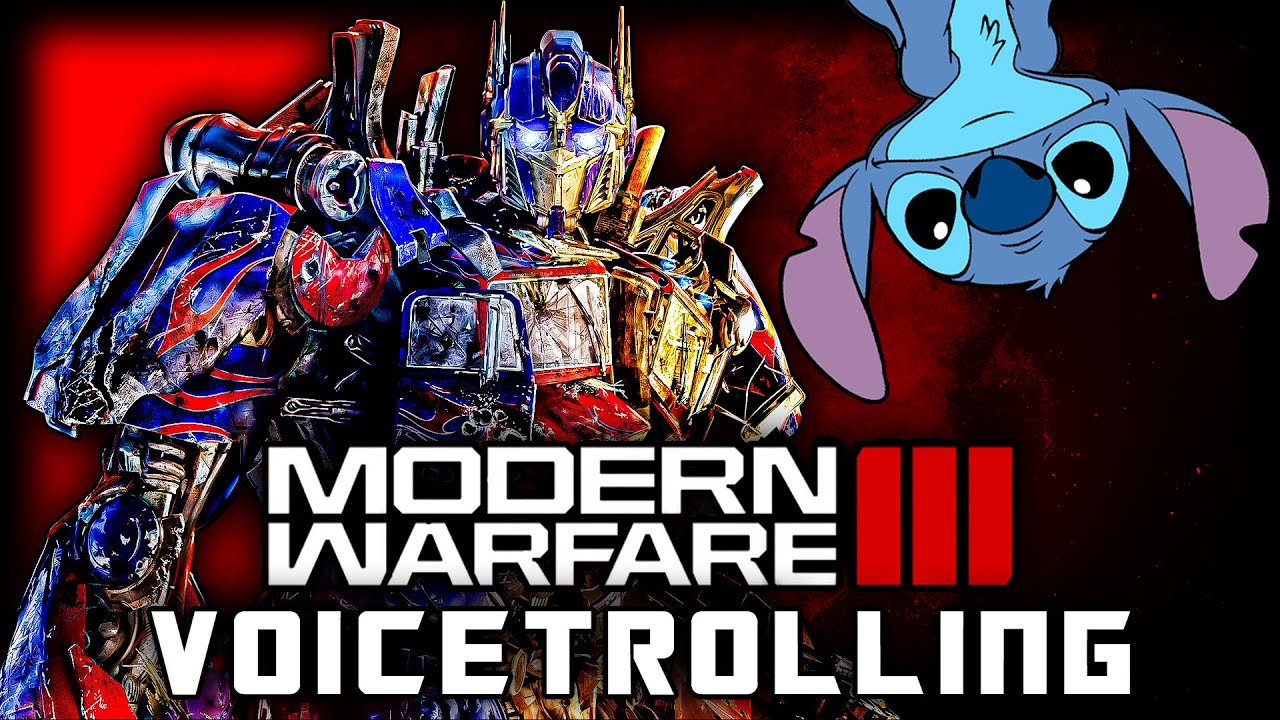 STITCH RAPS AND OPTIMUS PRIME ROASTS [MW3 VOICETROLLING] - YouTube