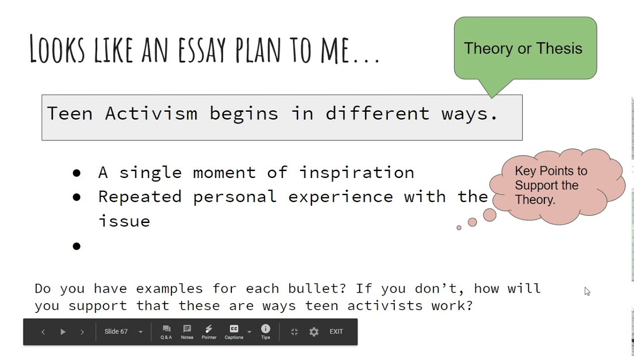 Creating Your Essay Plan YouTube Creating Your Essay Plan YouTube