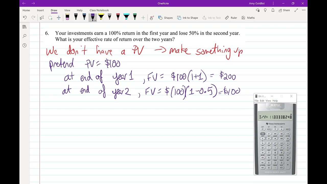 Business Math Lesson 9: Equivalent Rates, part 6 - YouTube