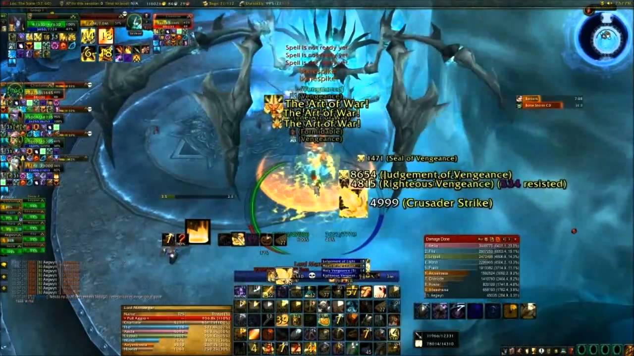 Lord Marrowgar - ICC 10 Normal - YouTube