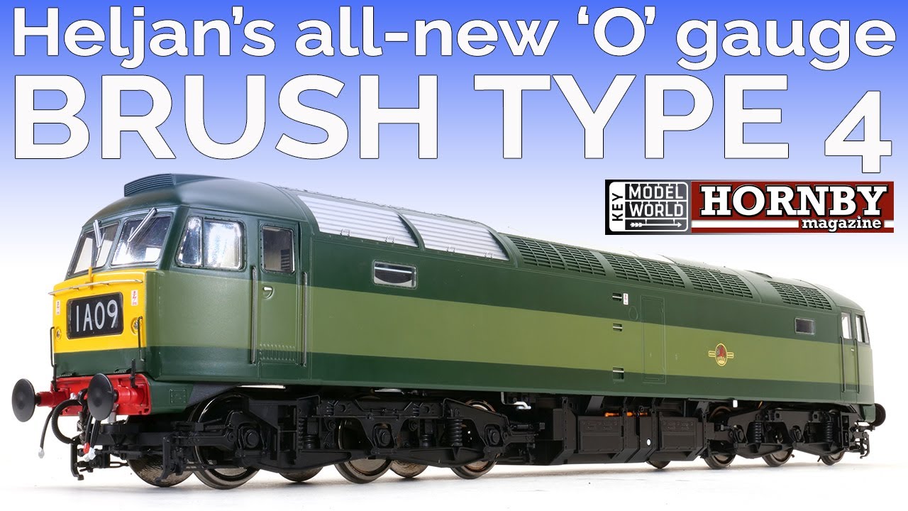 HM174: Heljan Class 47 for 'O' gauge - YouTube