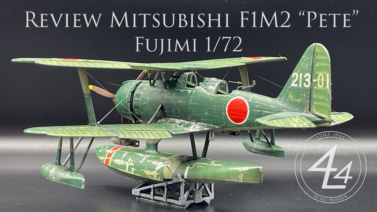 REVIEW MITSUBISHI F1M2 (FUJIMI 1/72) - YouTube