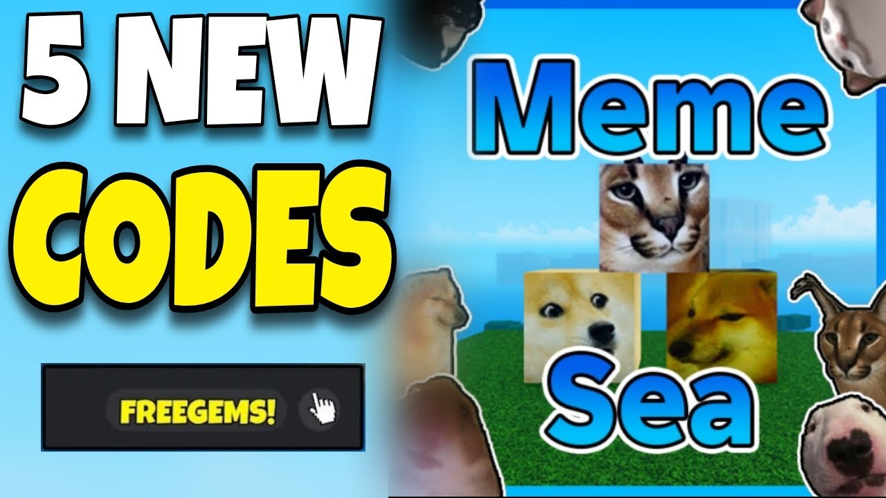 *NEW* ALL WORKING CODES FOR MEME SEA IN 2024! ROBLOX MEME SEA CODES ...