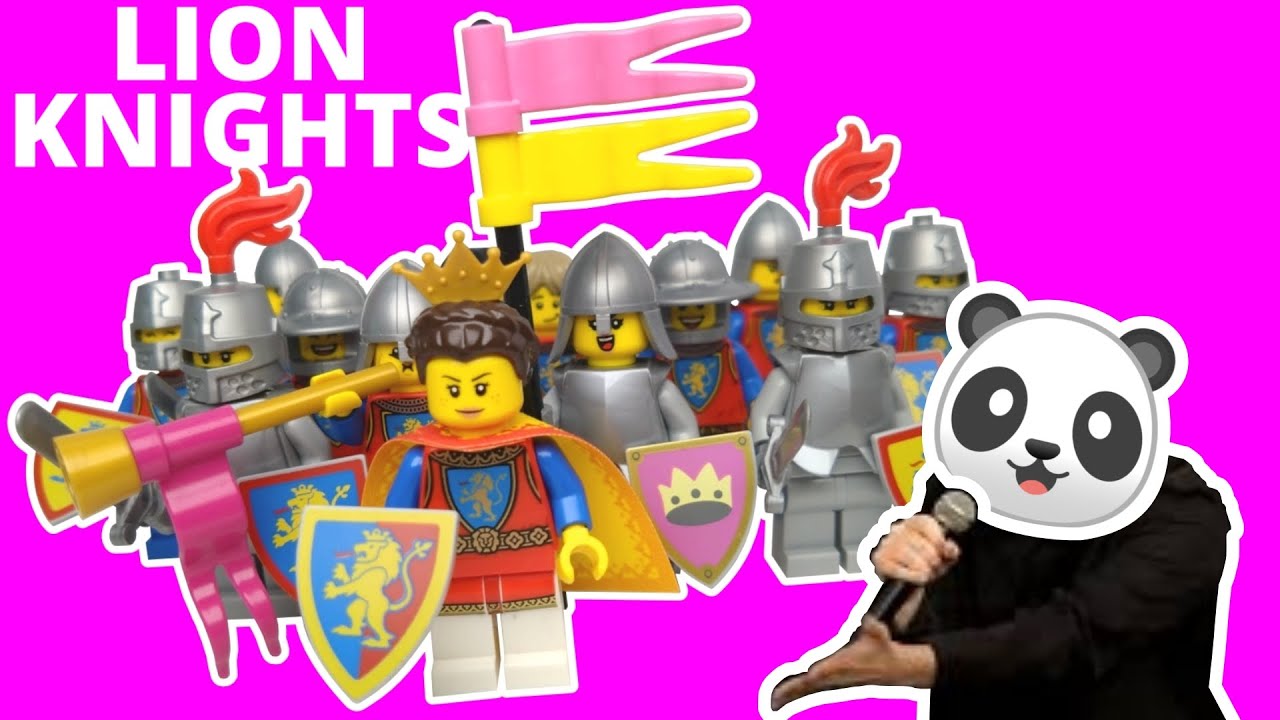 Lion Knights Faction 💮🐼💮 In The Yellow Castle Army - YouTube