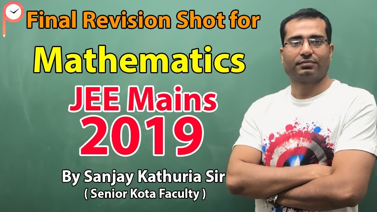 Final Revision shot for Mathematics - JEE Mains - YouTube