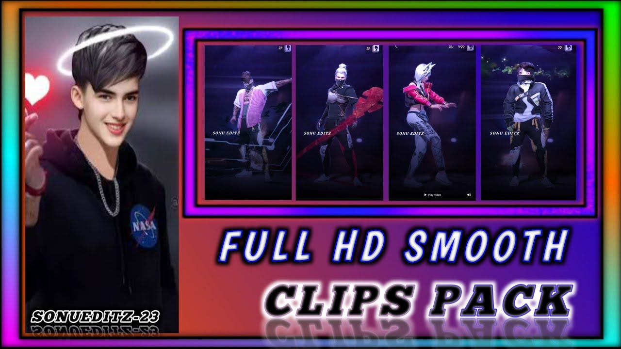 TOP 20 CLIPS PACK 🤯 || FULL HD SMOOTH PACK || FREE FIRE CLIPS PACK 🔥 || - YouTube
