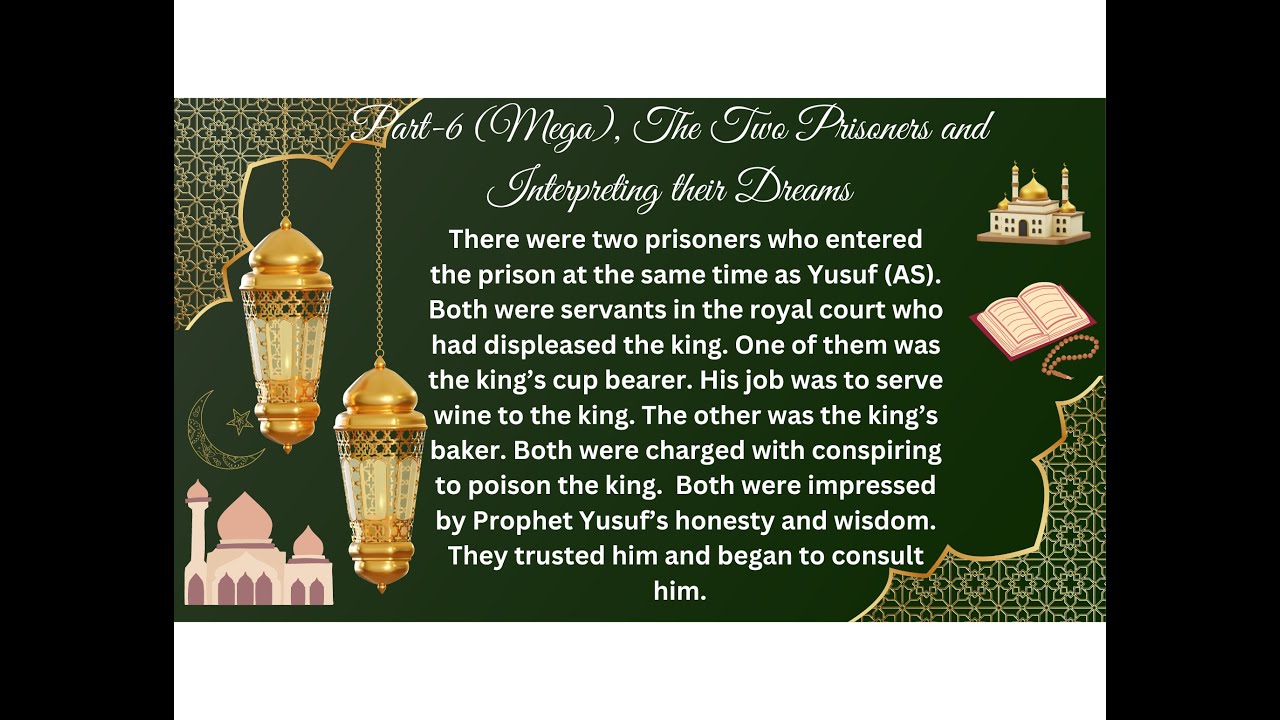 Part 6 (Mega Part) of Prophet Yusuf AS Islamic Story for kids. By Learn ...