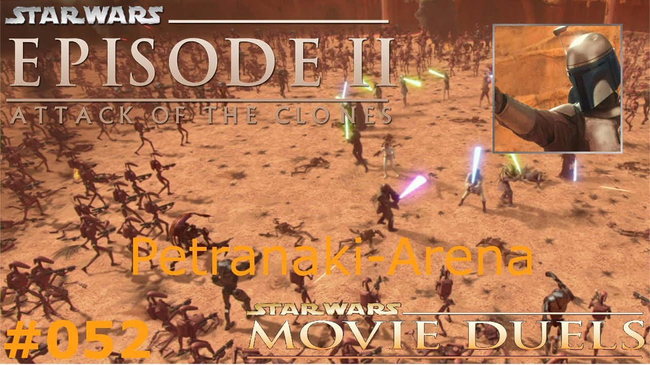 Star Wars: Movie Duels #052 Petranaki Arena | Jango Fett | Episode 2 ...