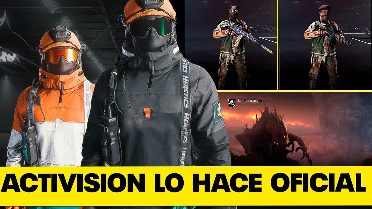 ACTIVISION va con todo en WARZONE, SKINS MODIFICADAS, nueva ...