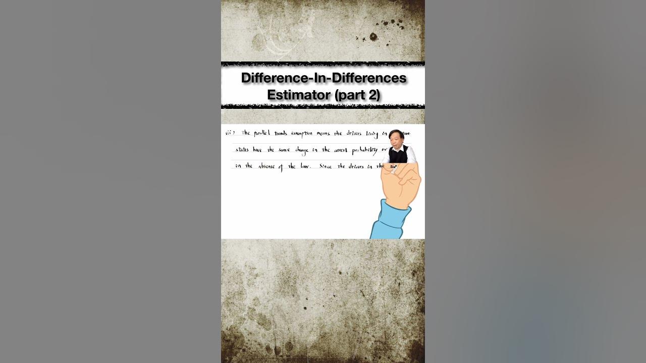Difference-In-Differences Estimator (part 2) | Parallel Trends ...