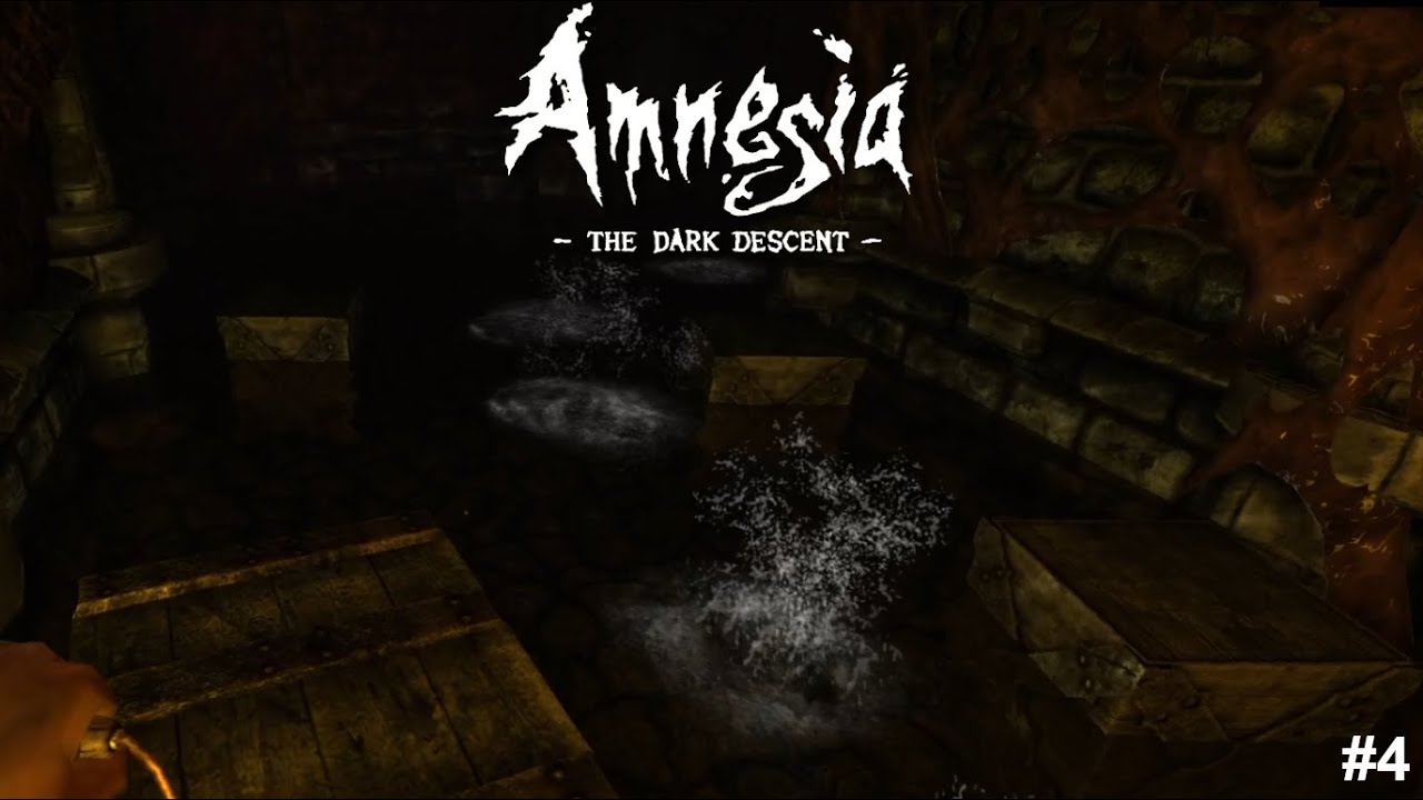 Invisible water monster! | Amnesia the dark descent | #4 - YouTube