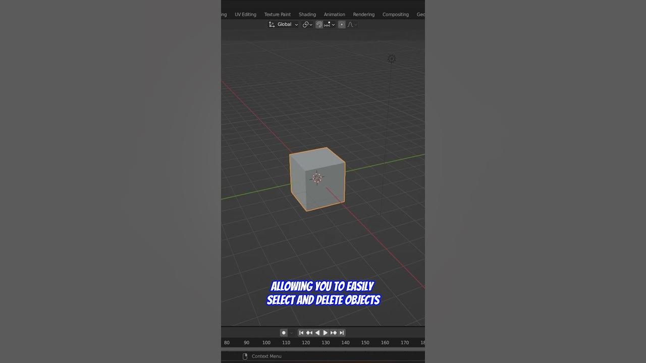 How to DELETE Objects in Blender - Part 2 | Adding and Deleting objects in Blender 3D - YouTube