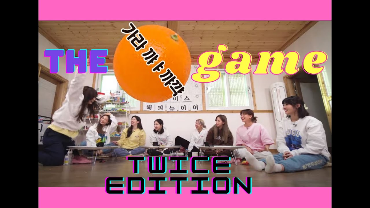 트와이스 TWICE playing the orange game (Funny clip from TTT) - YouTube