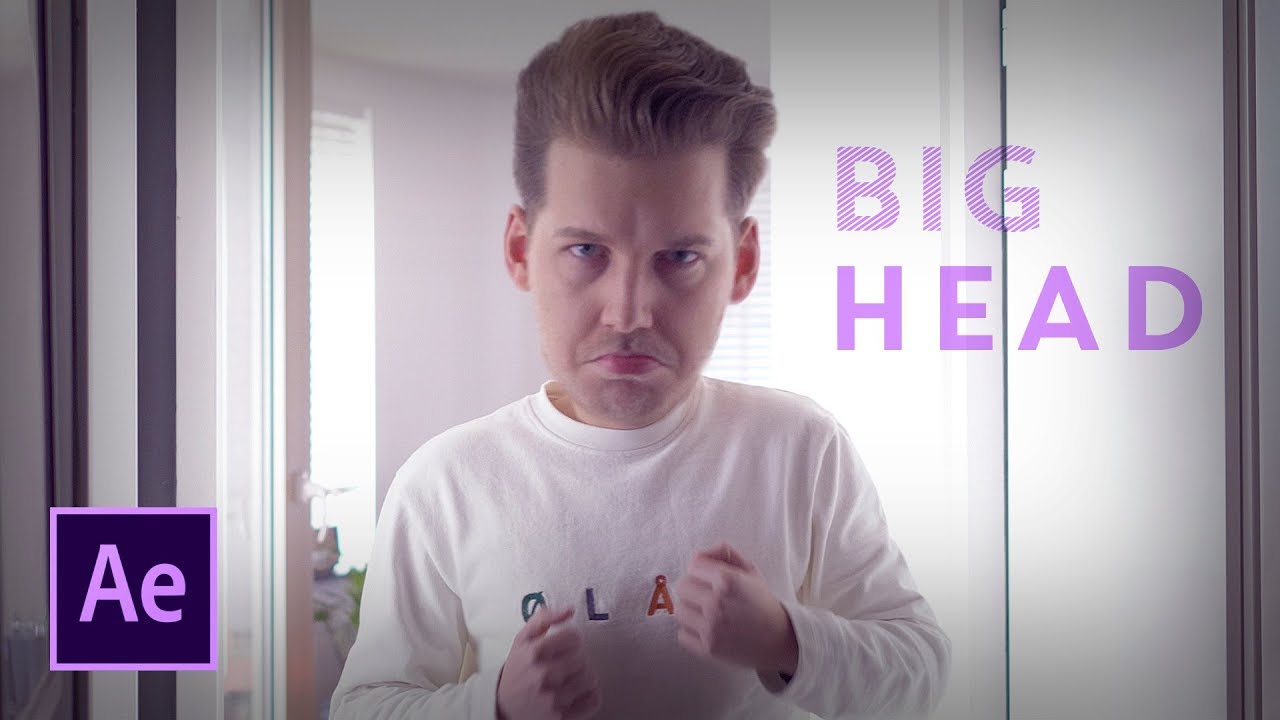 How to create a BIG HEAD in After Effects - Tutorial - YouTube