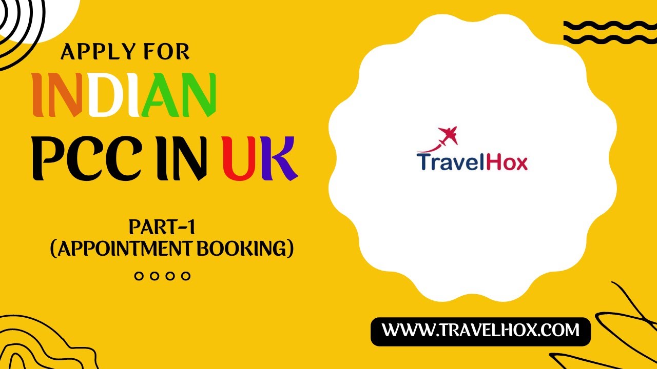 How To Apply For Indian PCC In The UK | Appointment Booking | Part-1 ...