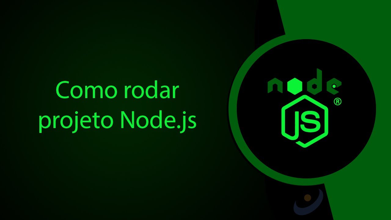 Como rodar projeto Node.js baixado da internet - YouTube