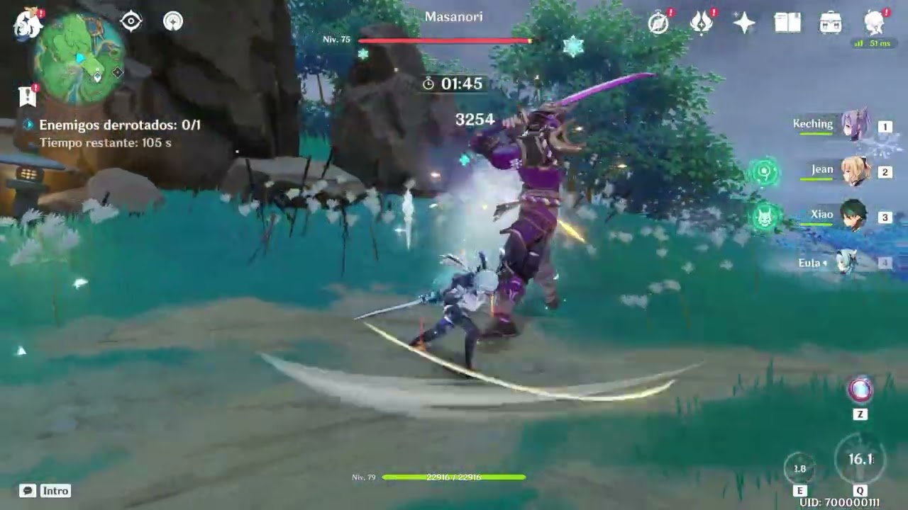 COMO VENCER AL SAMURAI MASANORI/GUIA GENSHIN IMPACT - YouTube