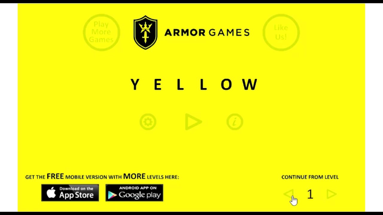 Yellow levels 1-10 walkthrough - YouTube