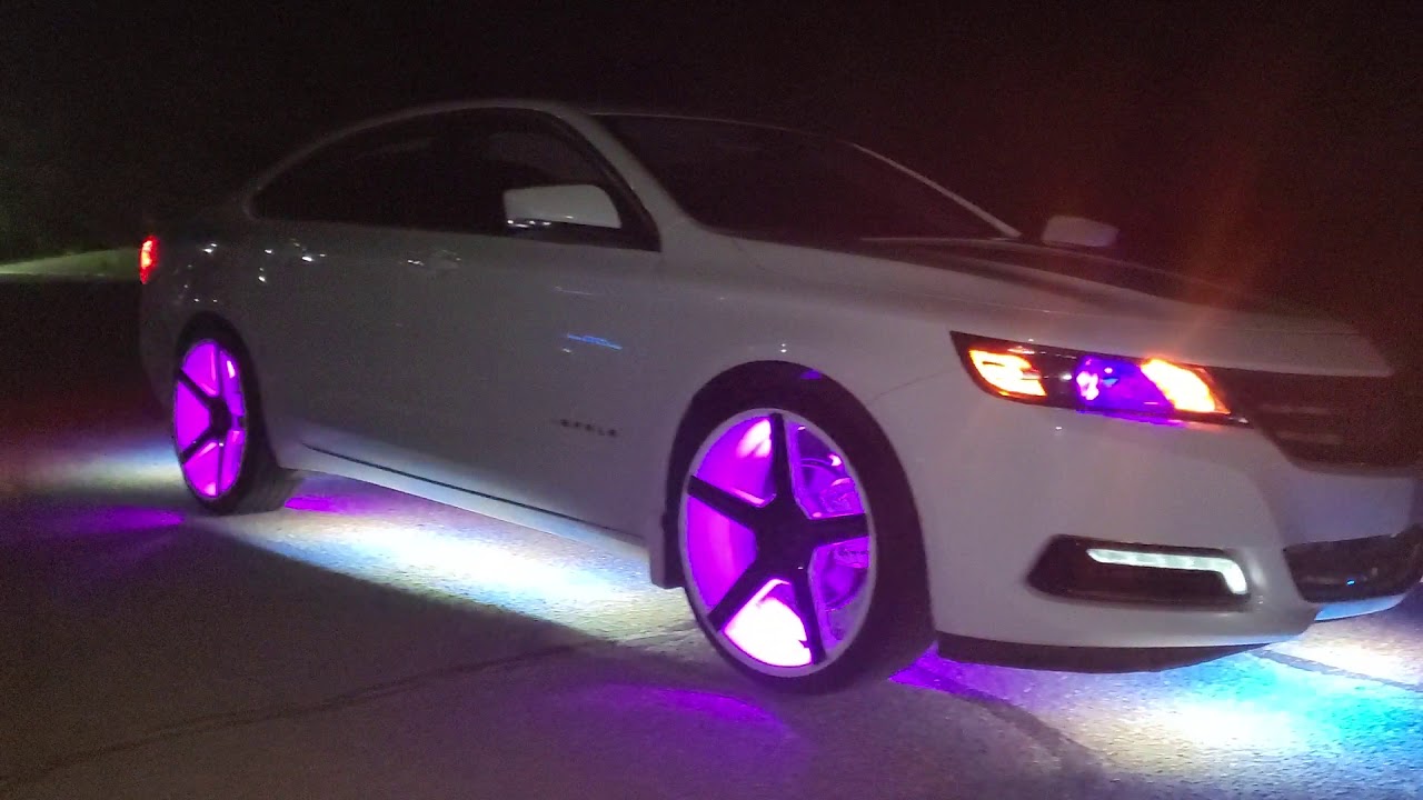 2018 Chevy Impala custom lighting - YouTube