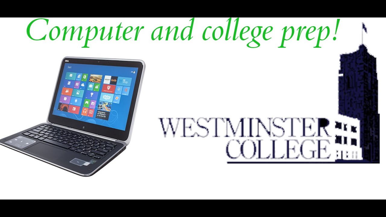 NEW COMPUTER AND COLLEGE PREP - YouTube