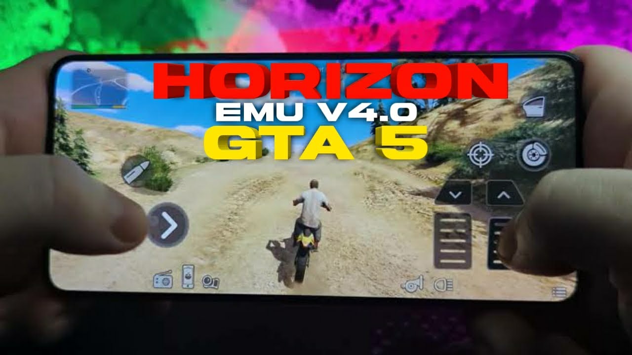 GTA 5 ON MOBILE | HORIZON EMU V4.0 | PC Emulator On Android Setup PART ...