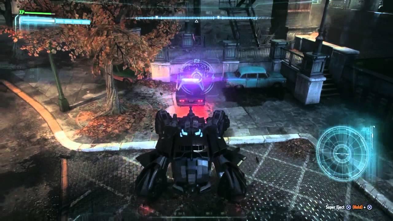 Batman: Arkham Knight - Cop Car Physics Glitch - YouTube