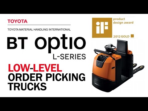 TOYOTA Low-Level Order Picking Trucks BT Optio L-series - YouTube