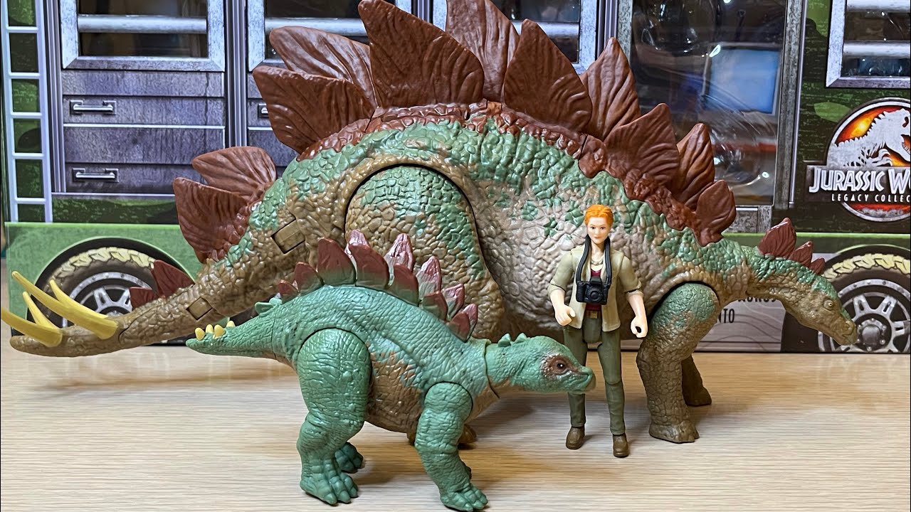 Jurassic World 🌎 Legacy Collection Dr. Sarah Harding & Stegosaurus Pack ...