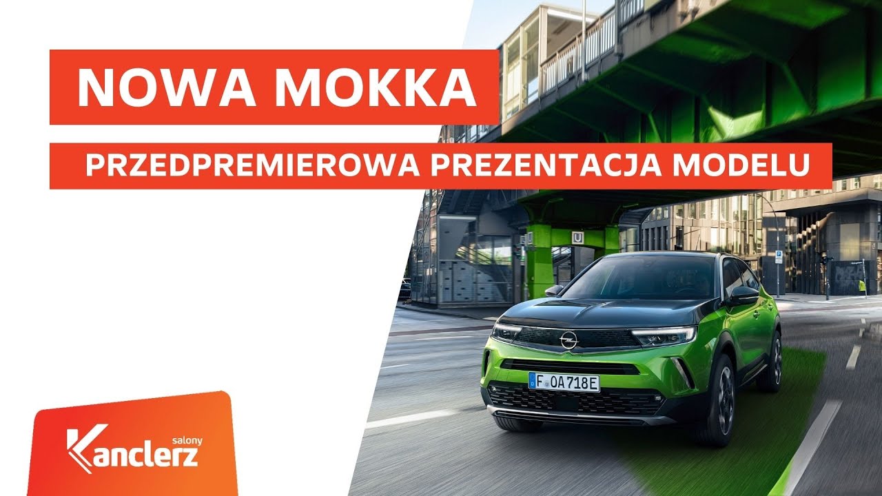Nowa Mokka 2021 - przedpremierowa prezentacja nowego modelu Opla I ...